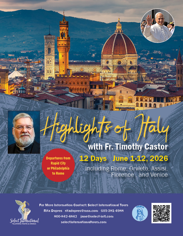 Highlights of Italy with Fr. Timothy Castor and Rita Dupres - Select ...