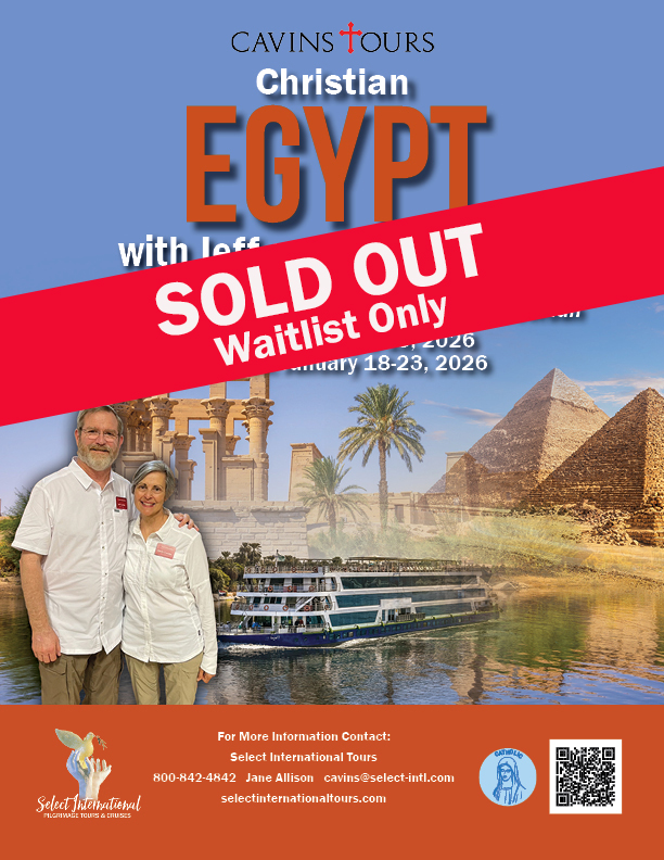Christian Egypt with Jeff and Emily Cavins - Select International Pilgrimages Tours and Cruises